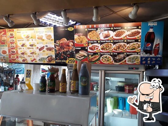 Menu at Andok's Litson Manok restaurant, Manila, H2F3+FC8