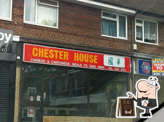 Menu at Chester House fast food, Birmingham, 706 Chester Rd