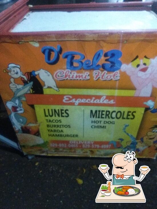 Carta del restaurante D'Beltre Chimi Hot, Santo Domingo Este