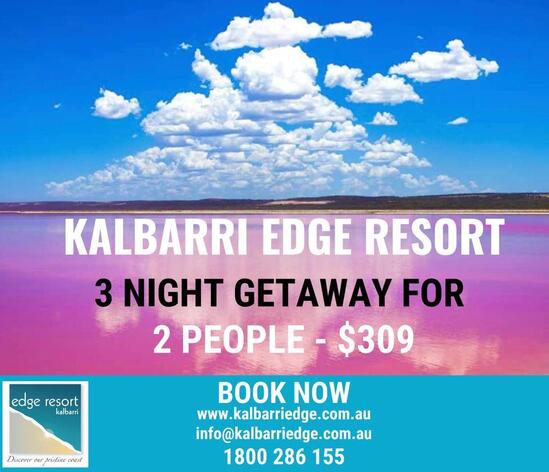 Menu at Kalbarri Edge Resort, Kalbarri