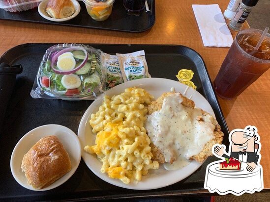 Menu at Luby's restaurant, Corpus Christi, Saratoga Blvd