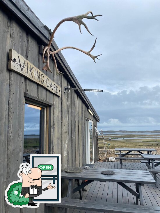 Menu at Viking Cafe & Guesthouse, Iceland, Horni