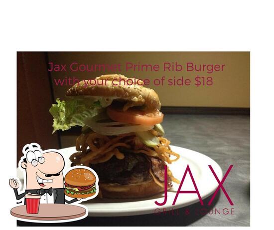 Menu at Jax Grill & Lounge pub & bar, Grande Prairie, 99 Ave