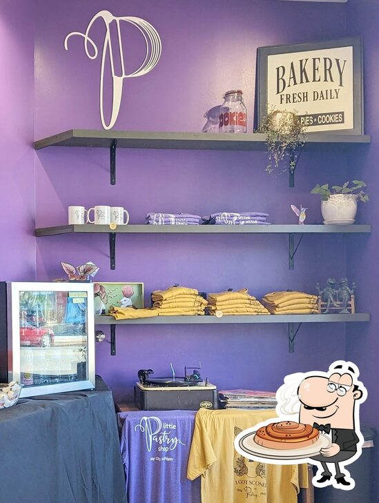 Menu at Little Pastry Shop, Bay City