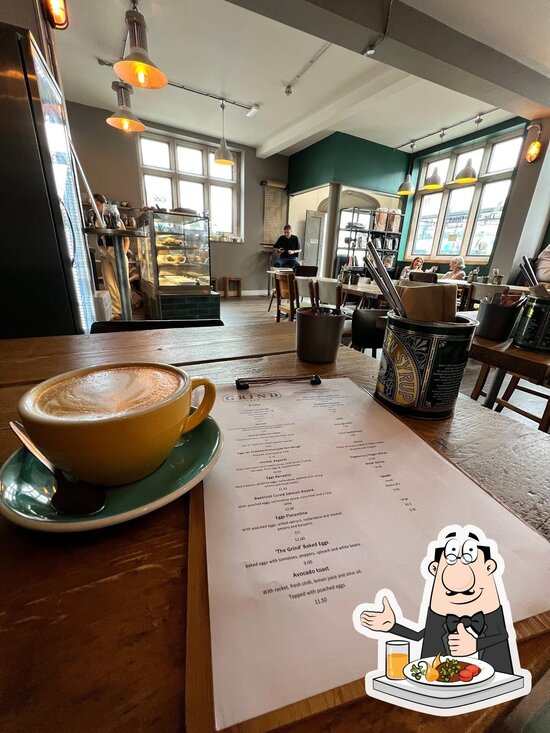 Menu at The Grind Cafe, Sheffield, Whitham Rd