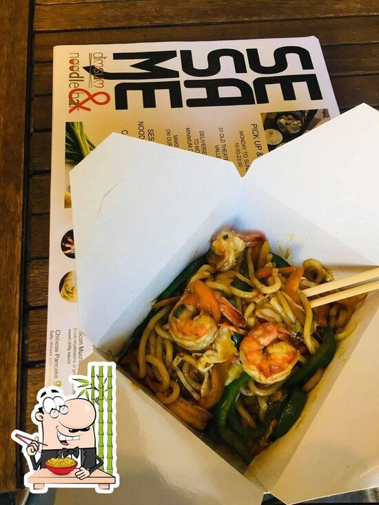 Menu at Sesame Dim Sum and modern Chinese cuisine restaurant, Valletta