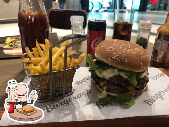 Speisekarte von Burgerack - The Zone restaurant, Johannesburg