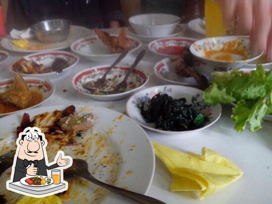 Menu at Rumah Makan Simpang Raya restaurant, Padang, Jl. Bundo Kanduang