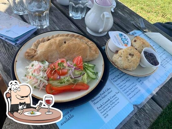 Menu at Carn Vean Cafe, Saint Mary's