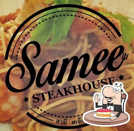 Menu at Samee Steakhouse, Chiang Mai