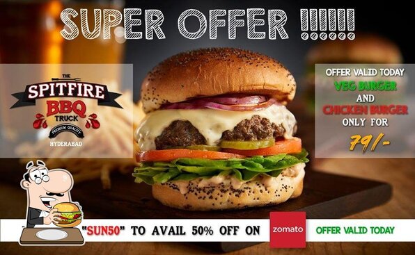 The Spitfire BBQ Truck - Hyderabad, Hyderabad - Restaurant menu, prices ...