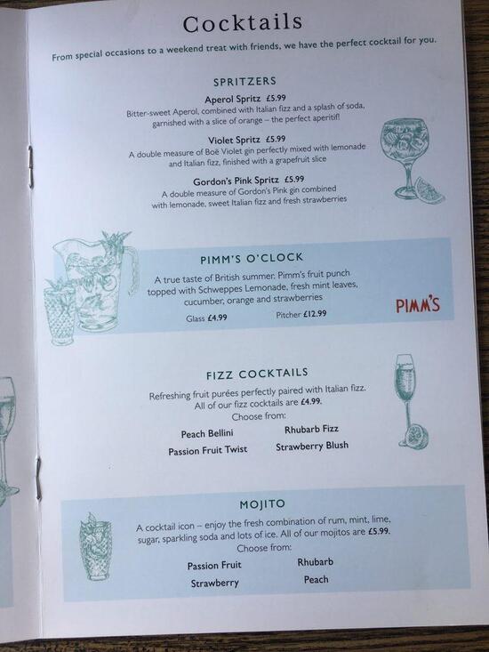 Menu at White Rabbit pub & bar, Lyndhurst
