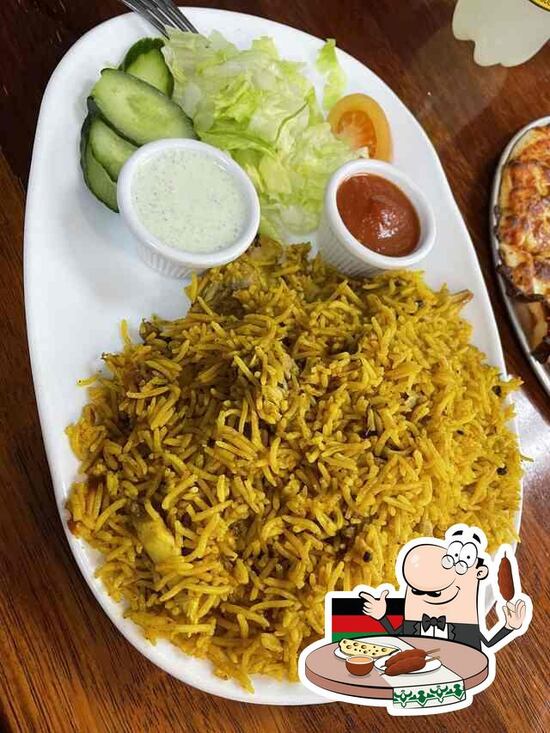 Menu at Afghan Flavour restaurant, Salisbury