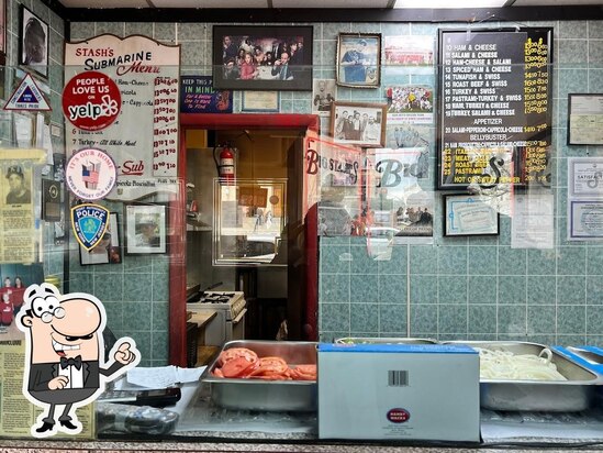 Menu at Big Stash's Sub House restaurant, Kearny