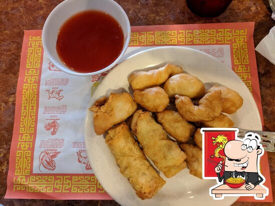 Menu at Lucky Buffet restaurant, Knoxville