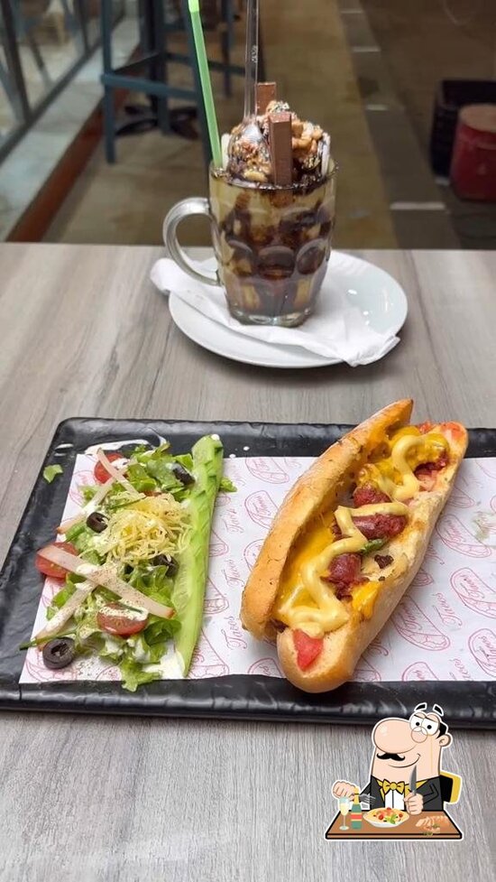 Menu at Mondial Jus restaurant, Casablanca