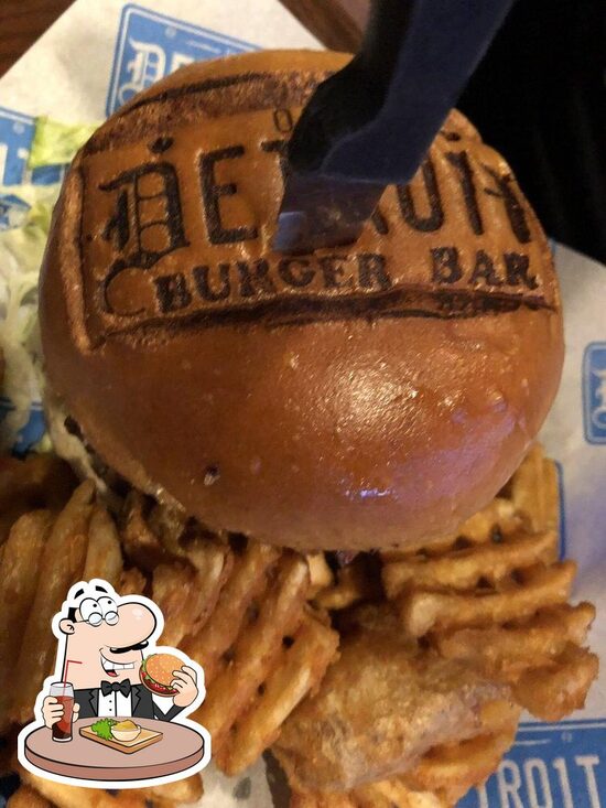 Menu at Old Detroit Burger Bar, Lapeer