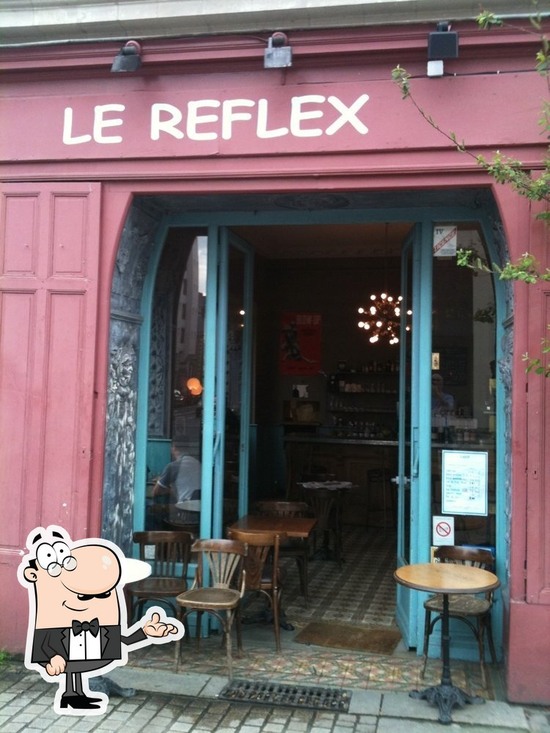Menu at Le Reflex restaurant, Nantes