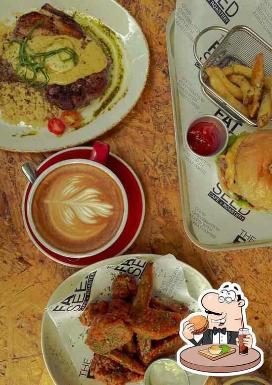 Menu at The Fat Seed Cafe + Roastery, Taguig