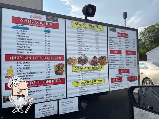 Menu at Lake City Shrimper restaurant, Lake City, 340 W Main St