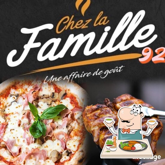 Chez la famille pizza, Courbevoie - Menu du restaurant, prix et avis