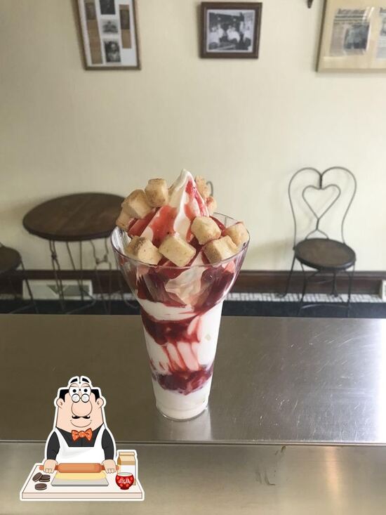 Carta del postres Frostick Freeze Icecream Parlor, Croswell