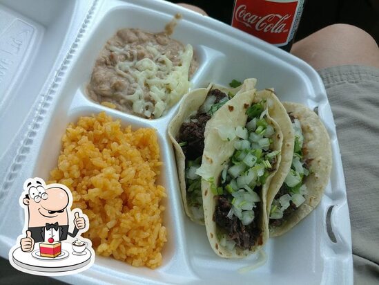 Menu at Little Mexico restaurant, Kemp