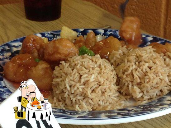 Menu at Mr Chow restaurant, Longview