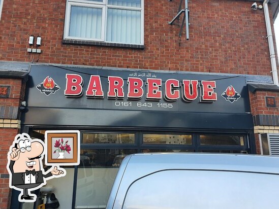 Menu at Barbecue, Manchester