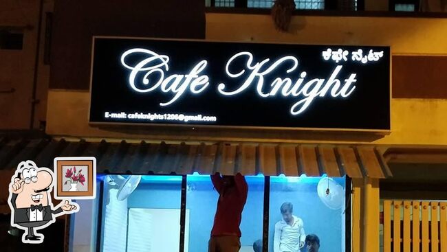Menu at Cafe Knight, Bengaluru