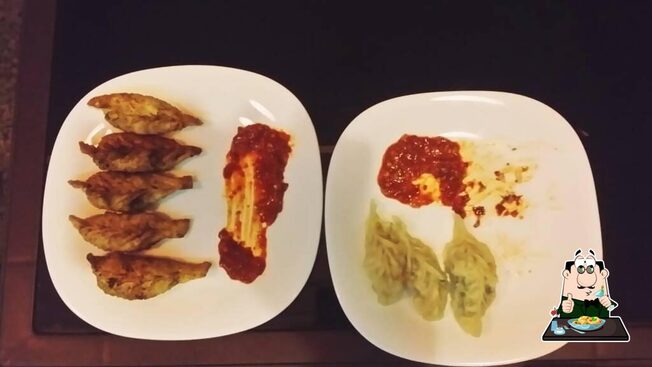 Menu at Cafe Momos, Kottayam