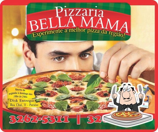 Pizzaria Bella Mamma, São Paulo - Menu do restaurante