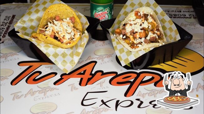 Menu at Tu Arepa Express restaurant, Montería