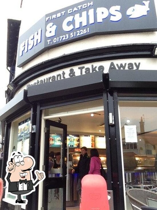 Menu at Fish & Chips restaurant, Filey