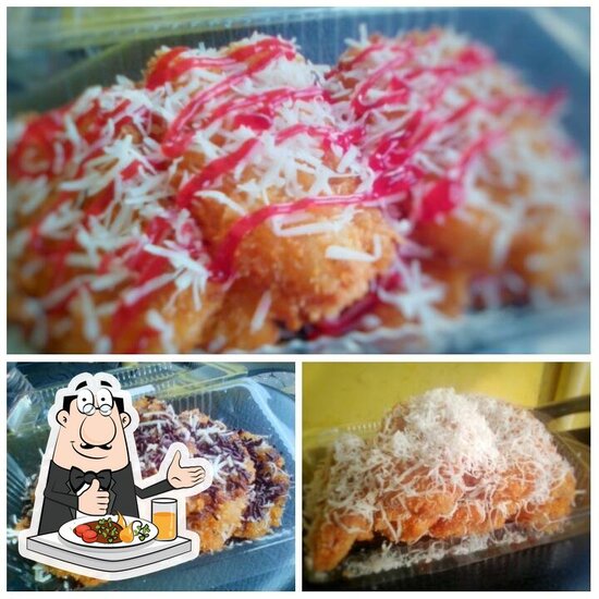Menu at Pisang Goreng Crispy cafeteria, Mojokerto