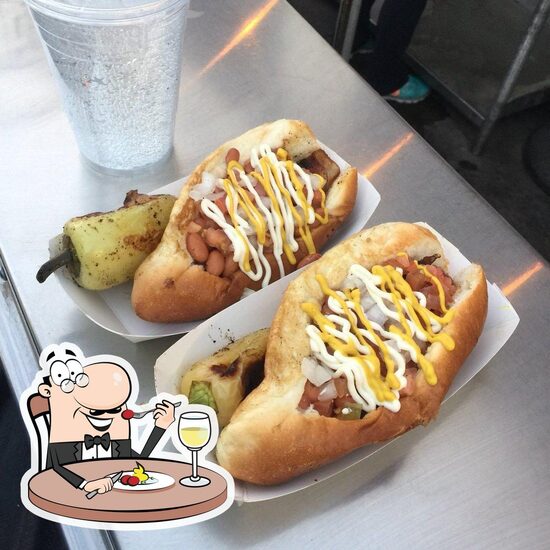 Carta de El Perrito Sonoran Hot Dogs, Tucson