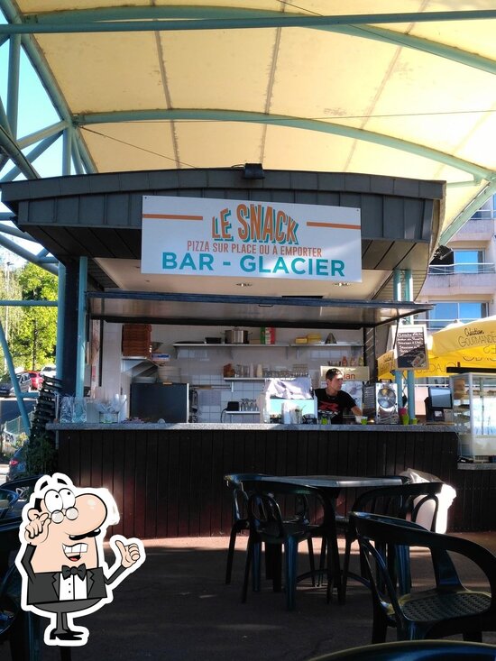 Le snack BAR-GLACIER, Évian-les-Bains