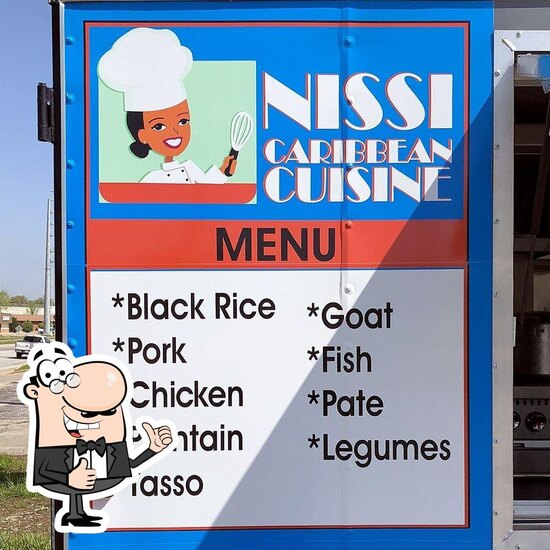 Menu at Nissi Caribbean cuisine restaurant, Olathe