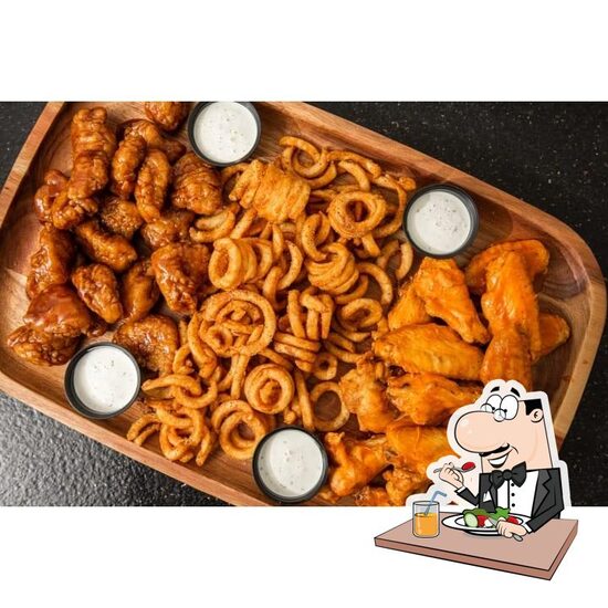 Menu at It's Just Wings restaurant, Riverside