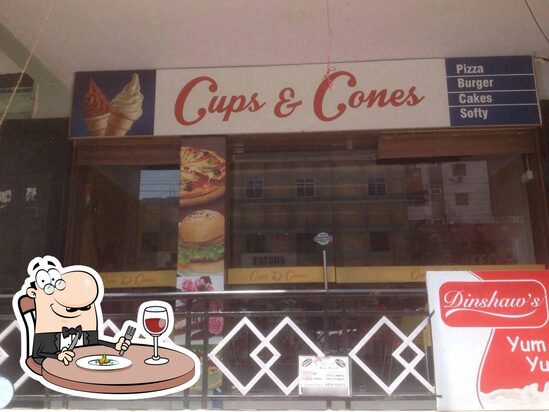 Menu at Cups & Cones, Hyderabad, Opposite Anutex