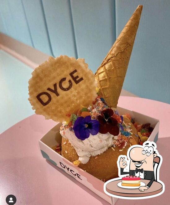 Menu at Dyce desserts, London