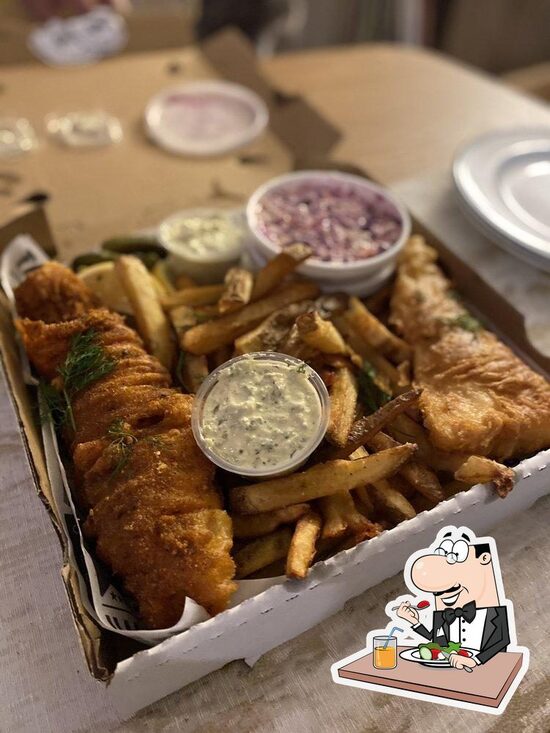Menu at fishpop restaurant, Los Angeles