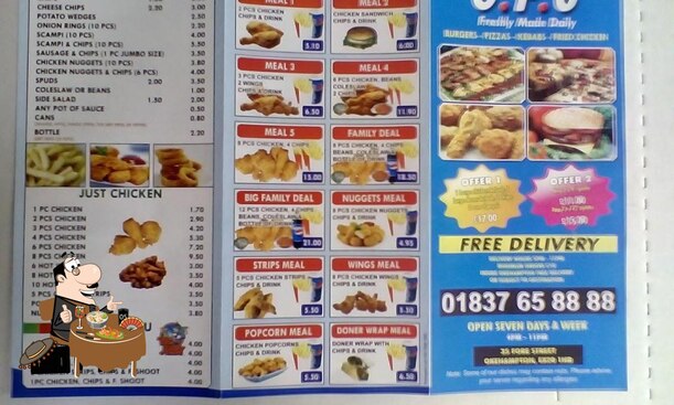 OFC Pizza Time in Okehampton - Restaurant menu and reviews