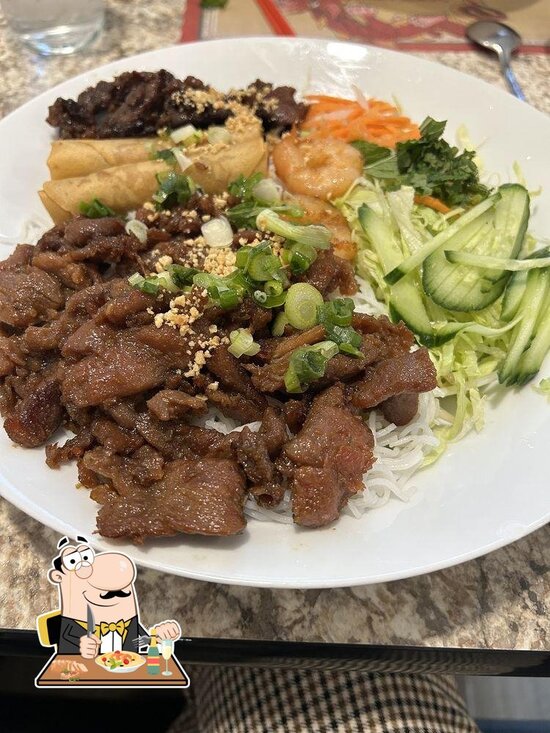 Menu at Pho Cuu Long Restaurant, Winnipeg