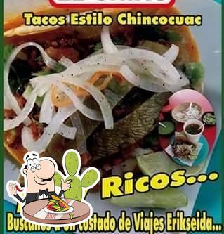 Menu at Taqueria El CHINO restaurant, Tecate