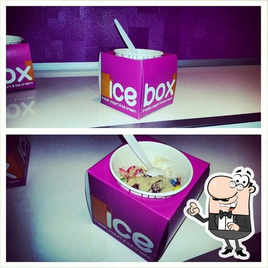 Menu at Icebox desserts, Belgrade, Kneza Mihaila 52