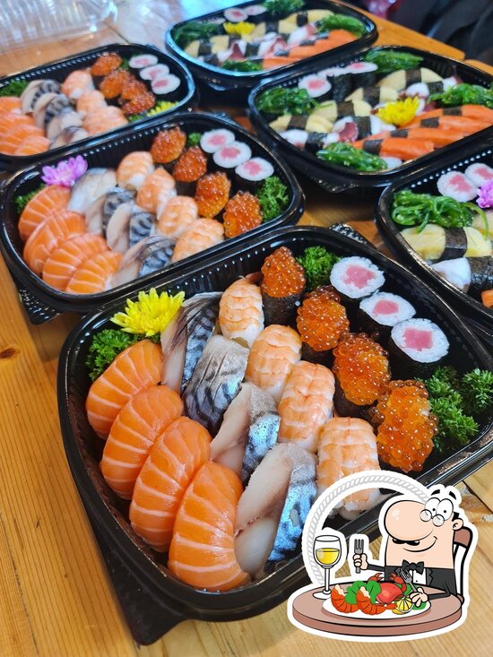 Menu at SUGOI SUSHI restaurant, Bangkok