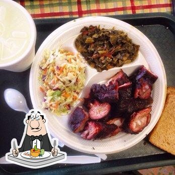 Menu at George's Happy Hog Bar-B-Q, Oklahoma City, 712 Culbertson Dr