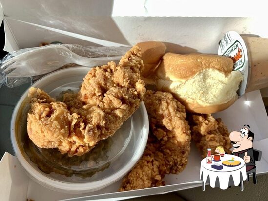 Menu at Southern Classic Chicken restaurant, Tyler