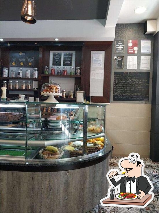 Menu at Bom Dia cafe, Lisbon, R. Viriato 8
